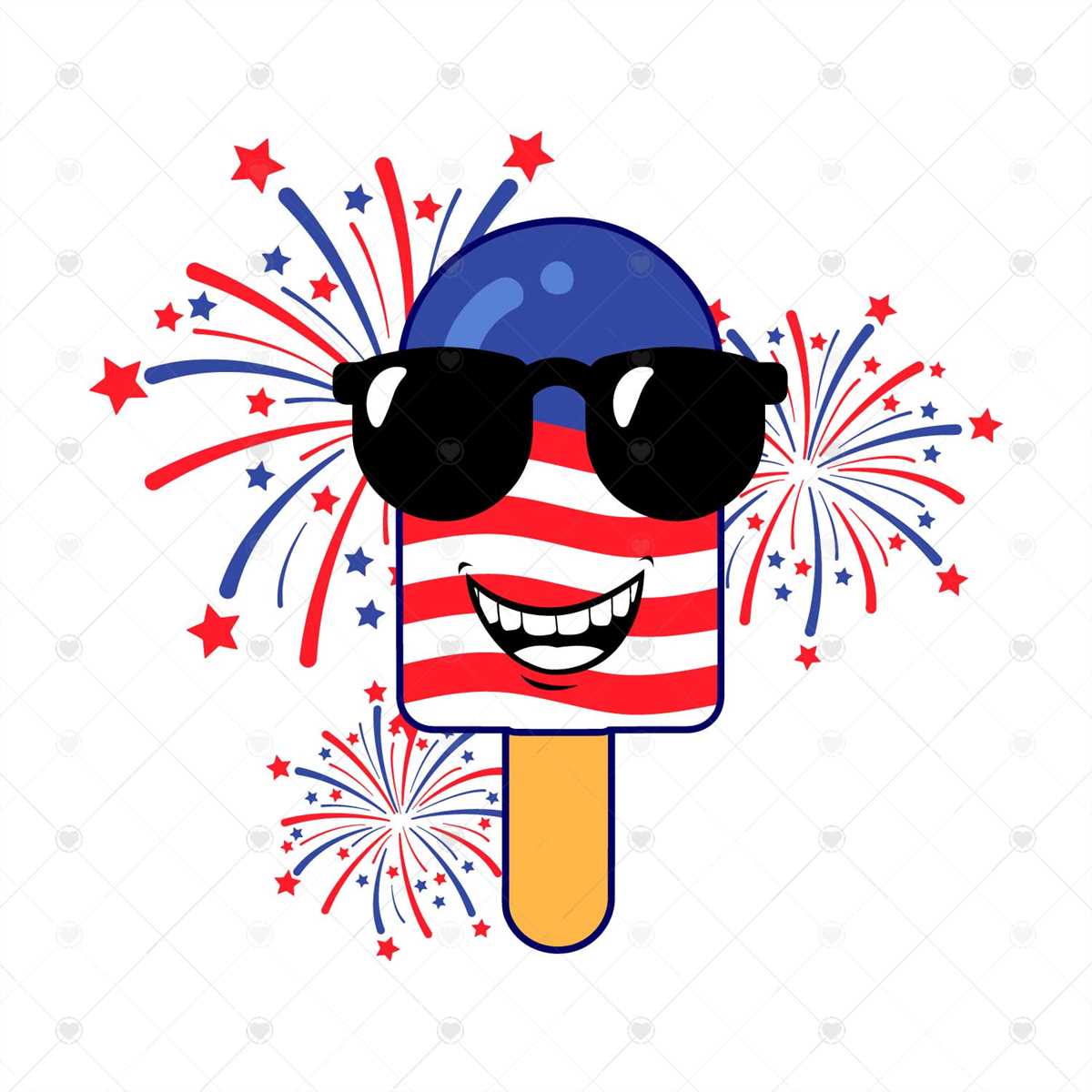 4th Of July Ice Cream Svg, Independence Day Svg, Ice Cream S | Inspire ...