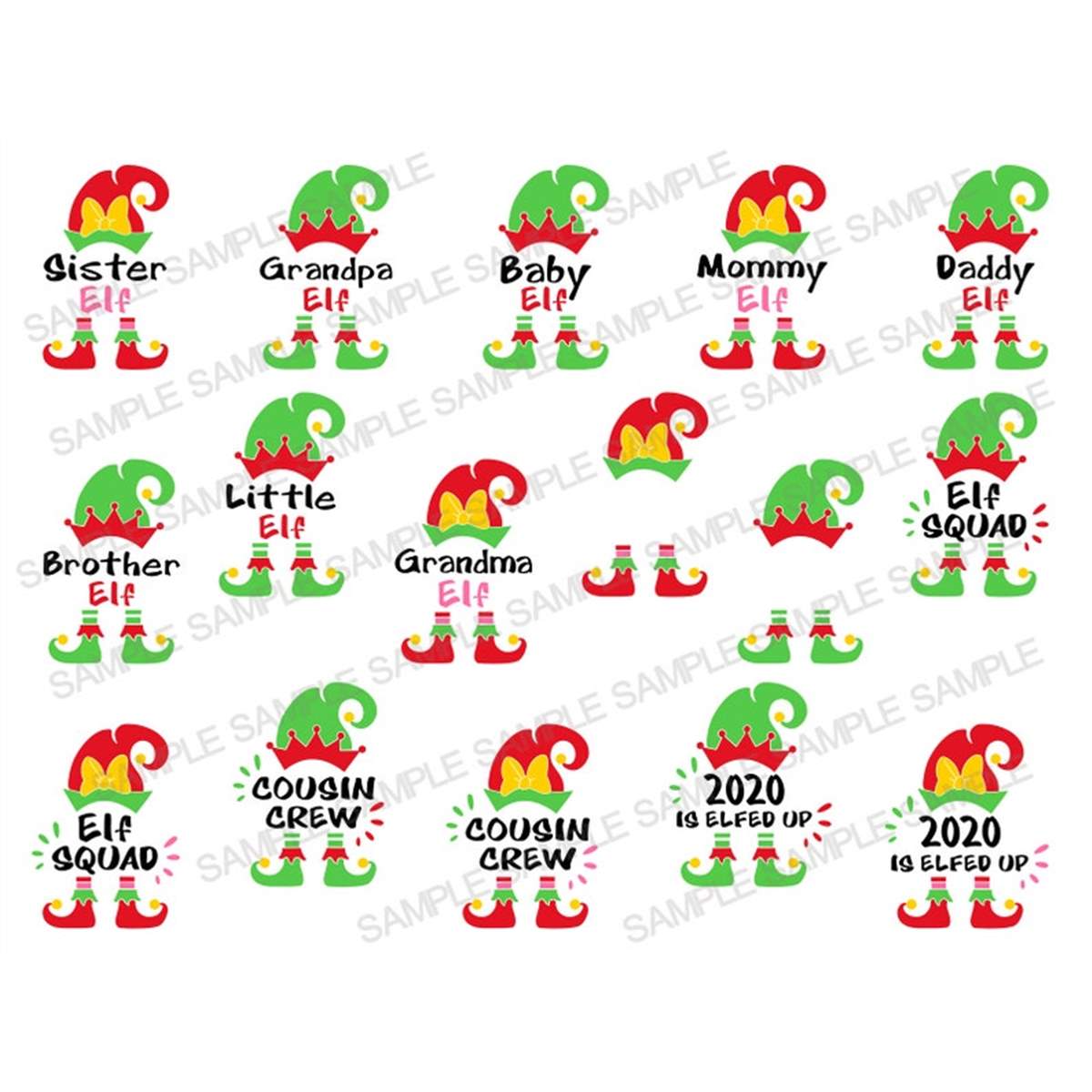 Elf SVG File, Elf Family SVG, Christmas SVG, Elf Christmas S | Inspire ...