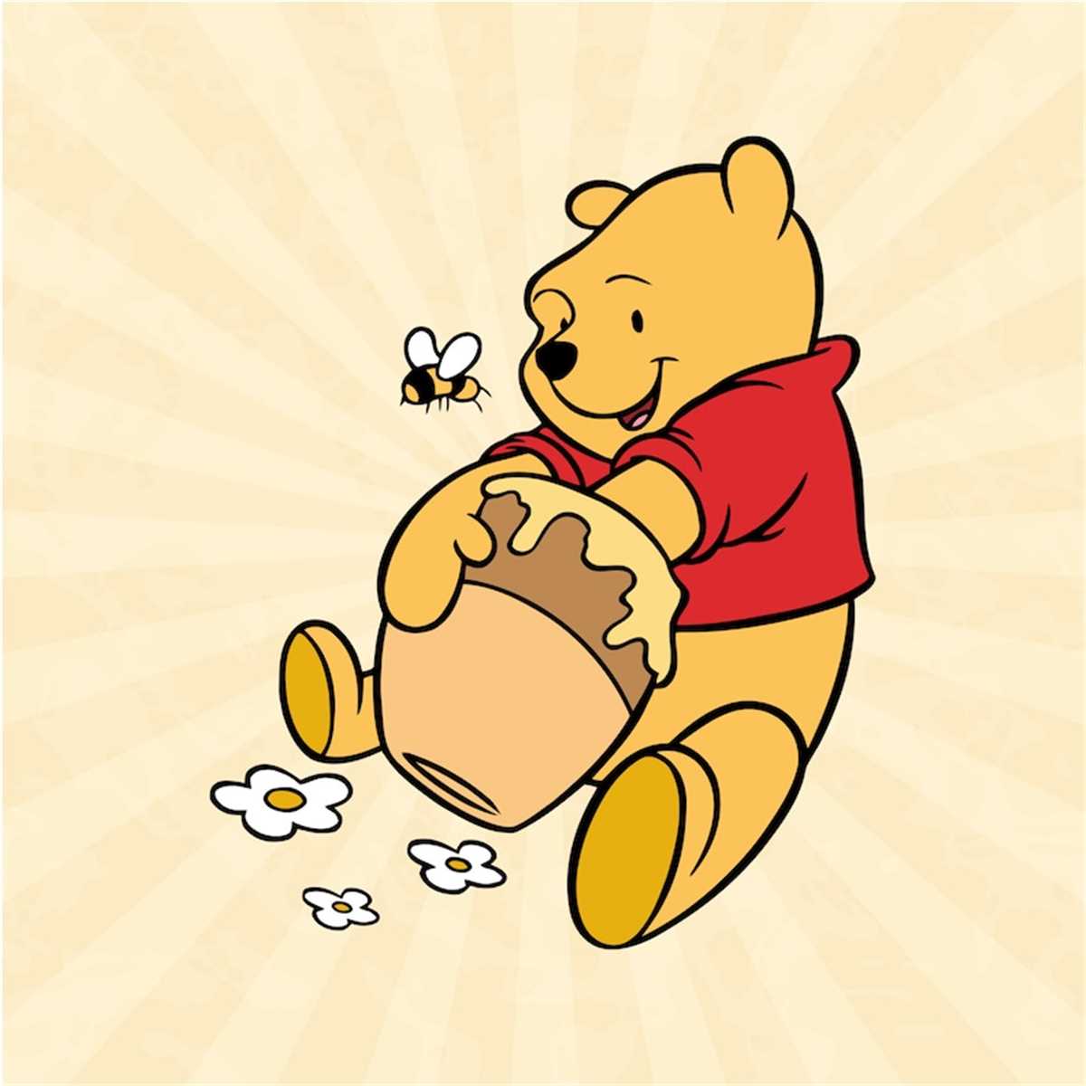 winnie the pooh with honey svg, winnie the pooh svg, Vinyl C - Inspire ...