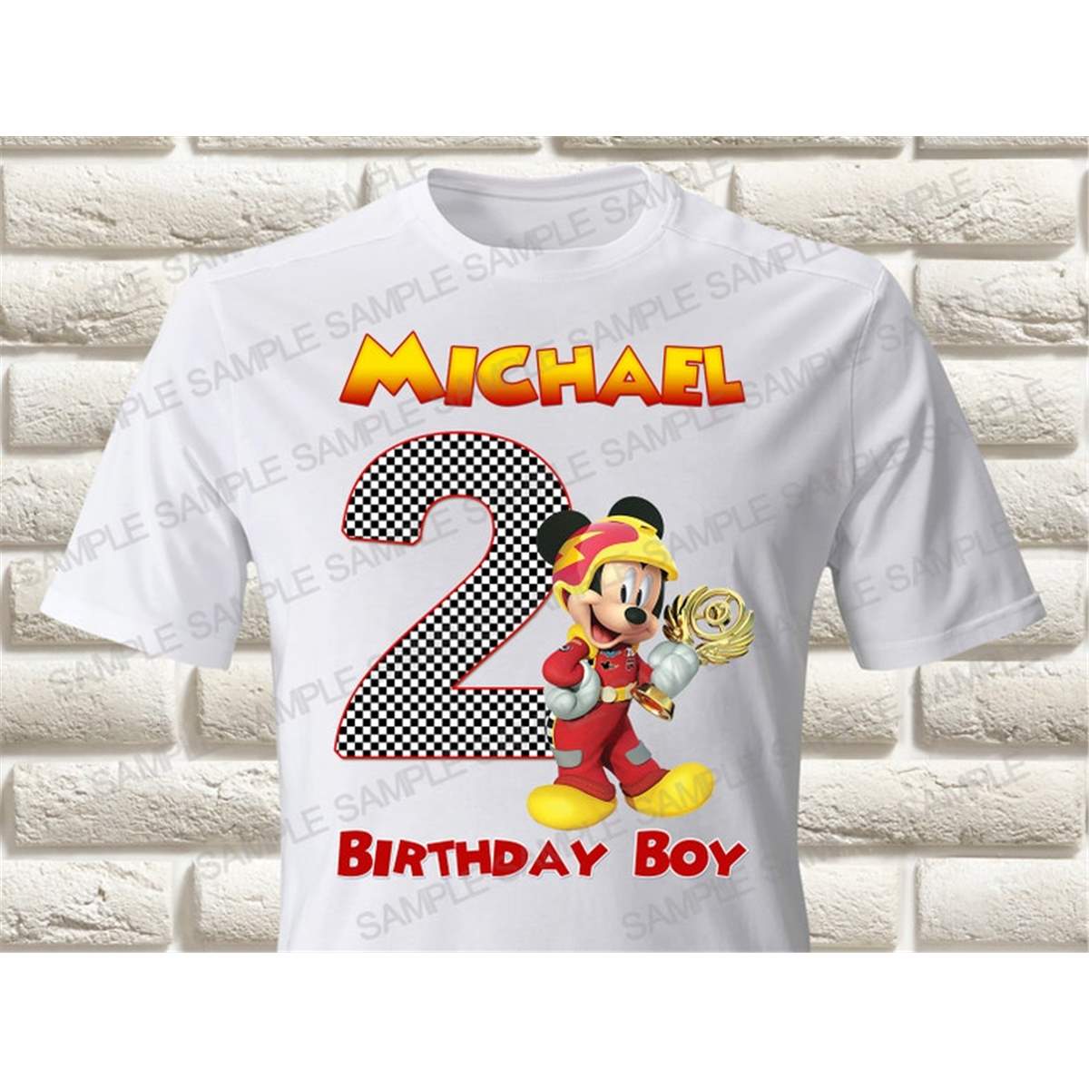 Mickey Mouse and Roadster Racers Iron On Transfer, Mickey Mo | Inspire ...