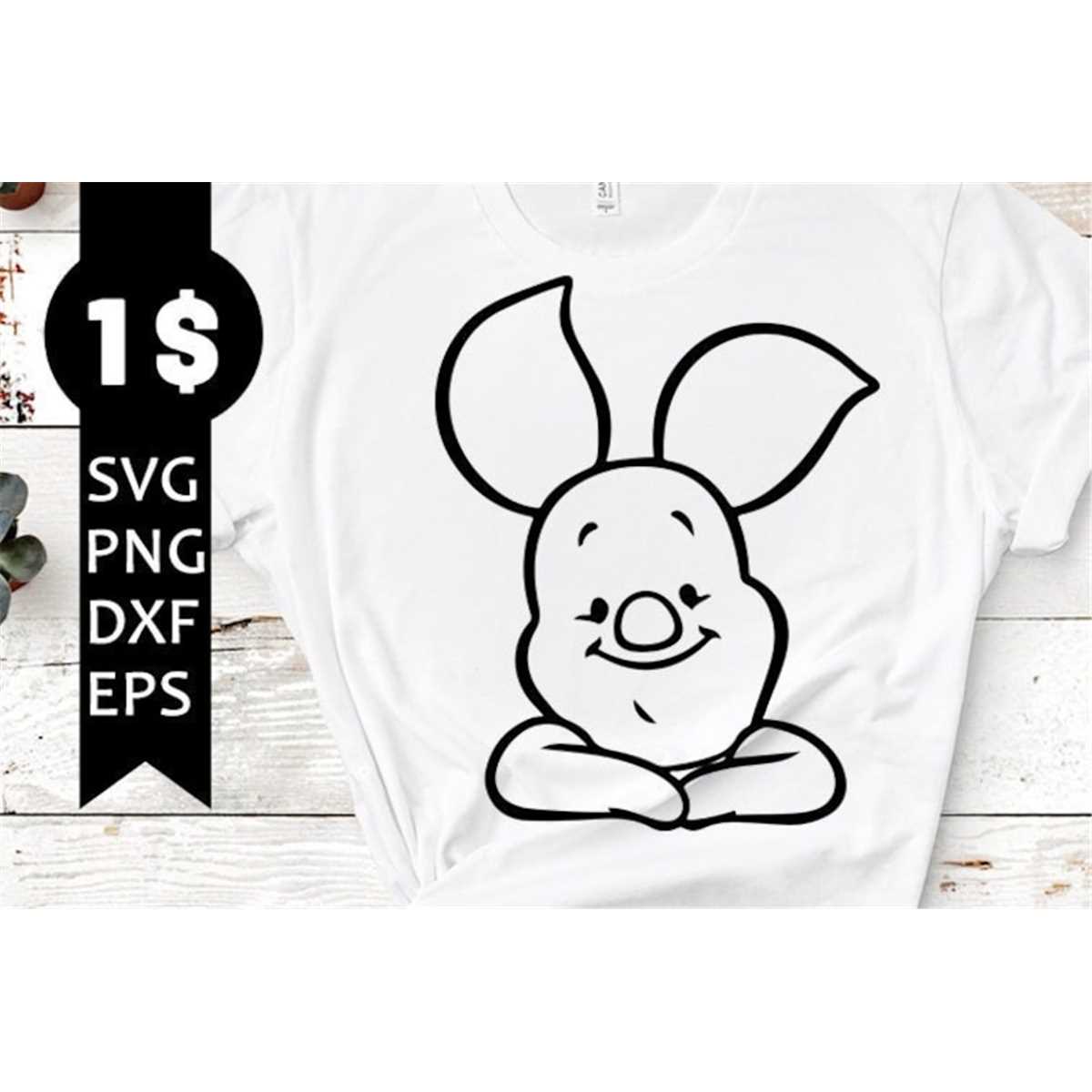 piglet svg, winnie the pooh svg, winnie the pooh cricut, pig | Inspire ...