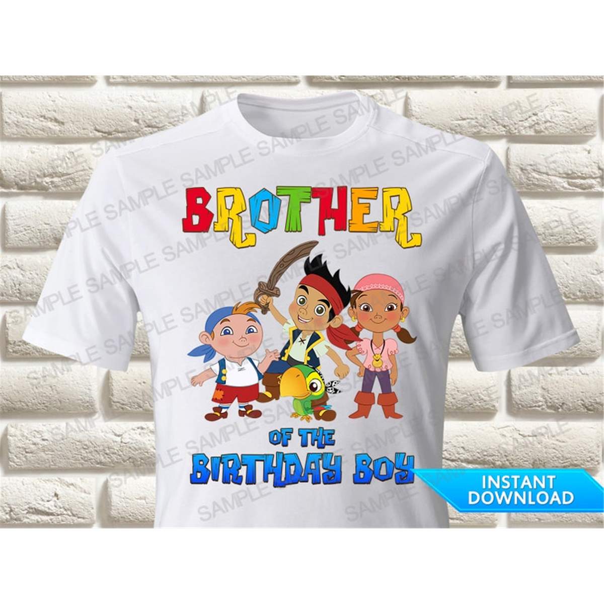 Jake and the Neverland Pirates Brother of the Birthday Boy I | Inspire ...