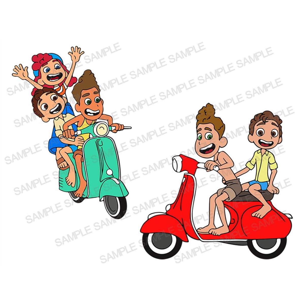 Luca SVG, Luca PNG, Iron On Transfer, Luca Clipart, Luca T-s | Inspire ...