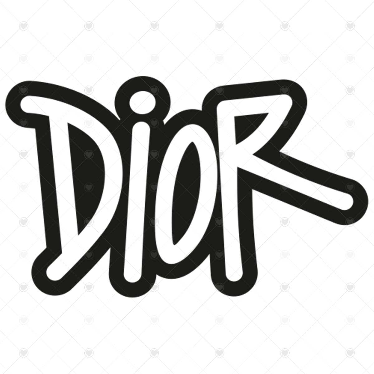 Dior outline Logo Svg - Inspire Uplift