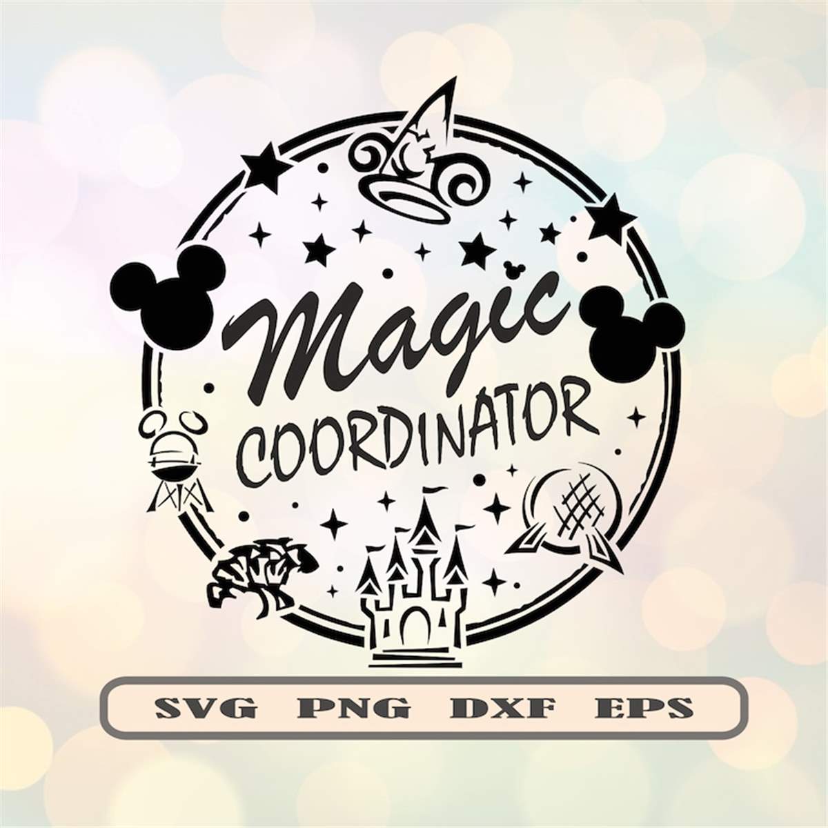 Magic Coordinator Svg Disneyinspired Svg Disneysvg Mickey Inspire