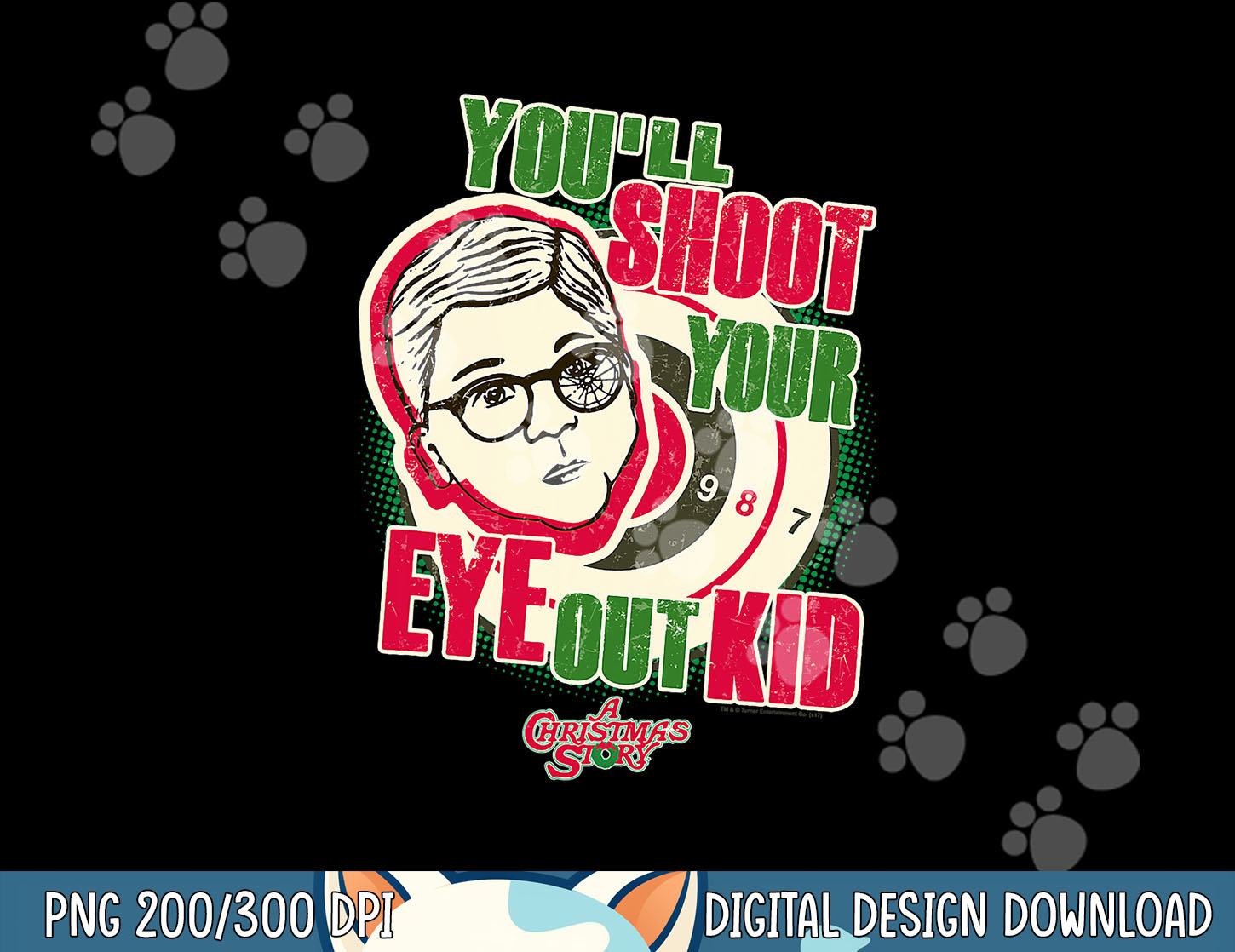 A Christmas Story You ll Shoot Your Eye Out png,sublimation | Inspire ...