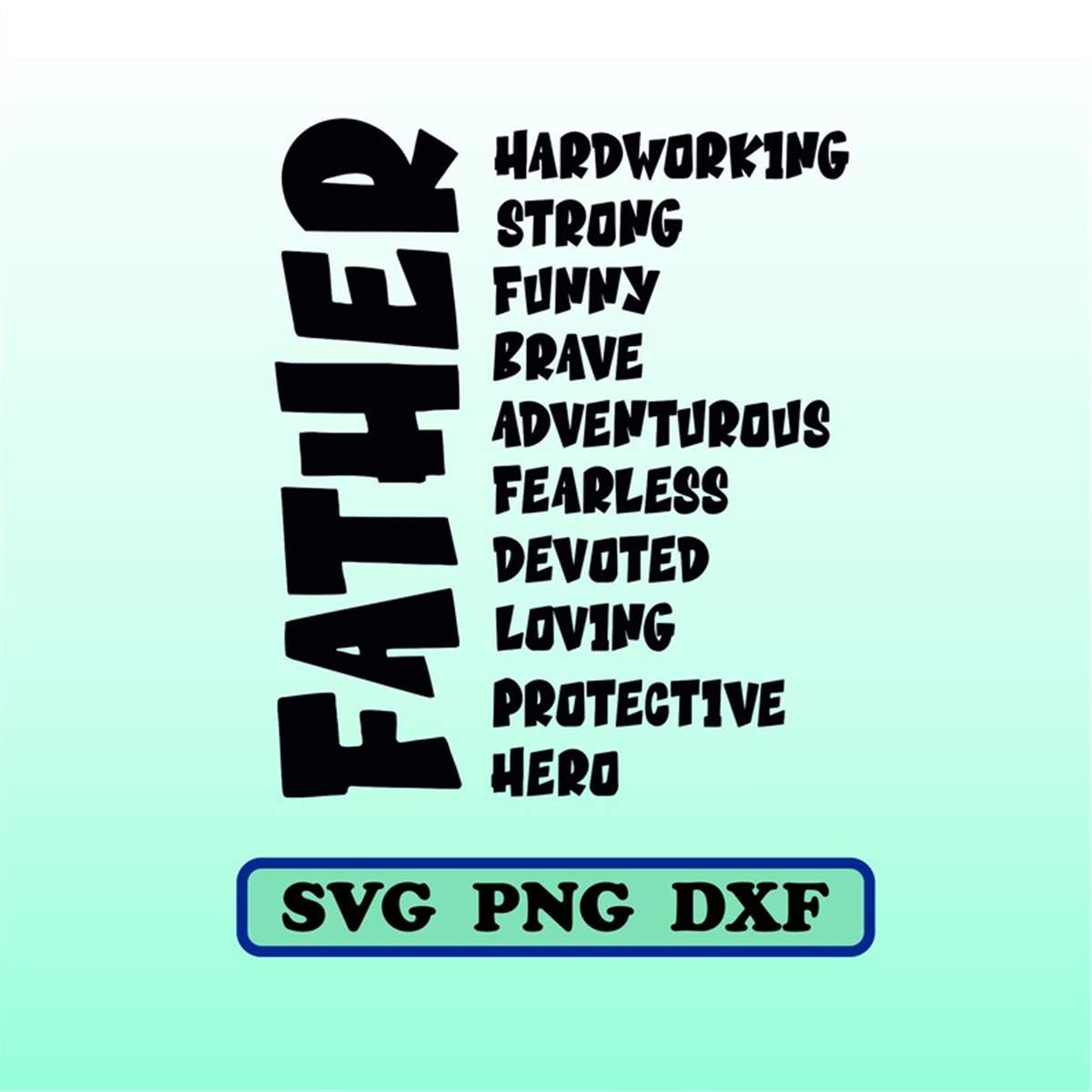 Dad svg cut file, Father svg, Fathers Day files for cricut o - Inspire Uplift