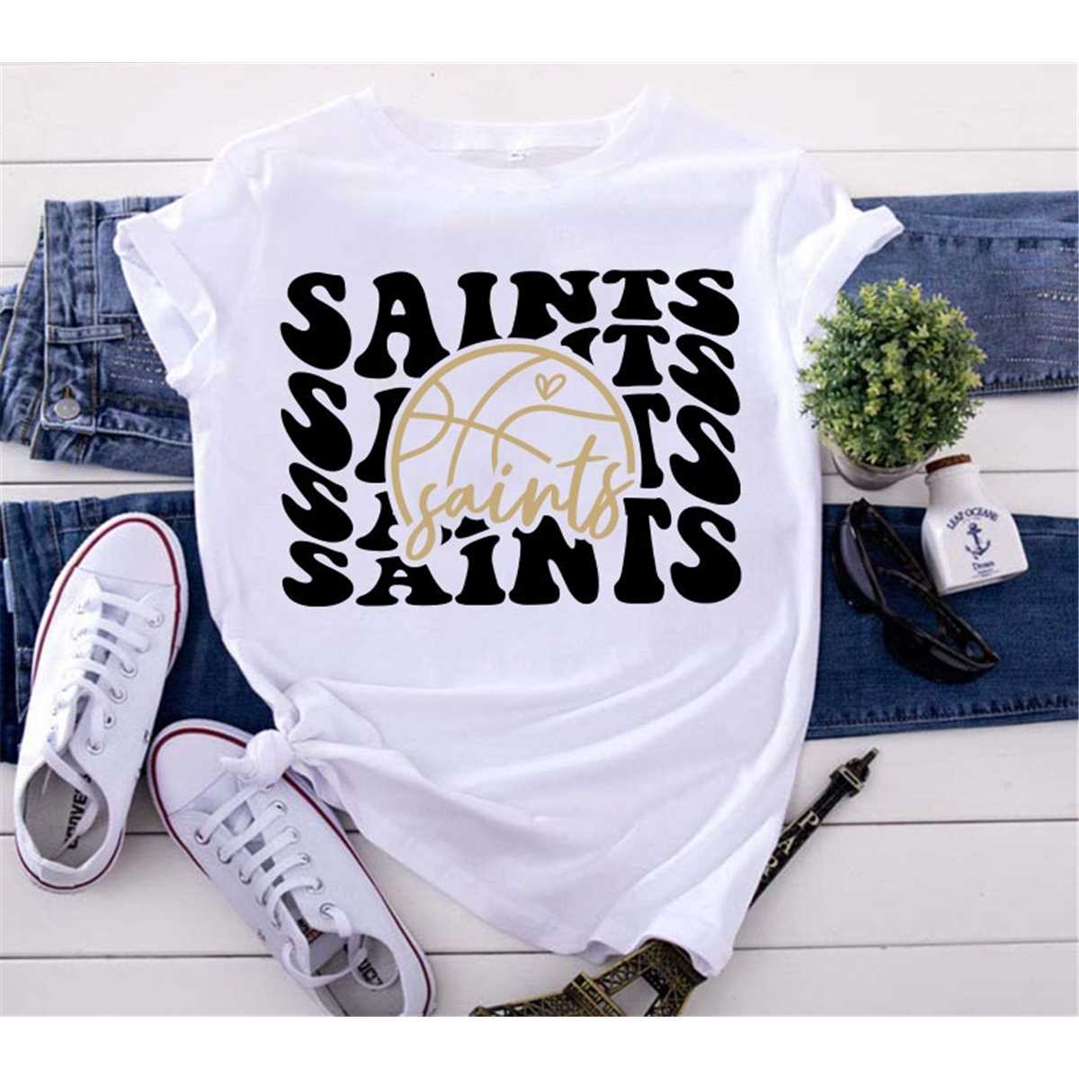 Saints Basketball SVG PNG, Saints svg,Stacked Saints svg,Sai - Inspire ...
