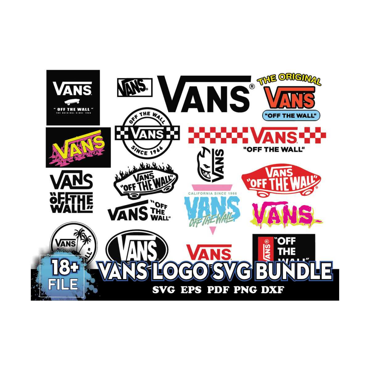 Vans Logo Svg Bundle, Trending Svg, New Vans Logo Svg | Inspire Uplift