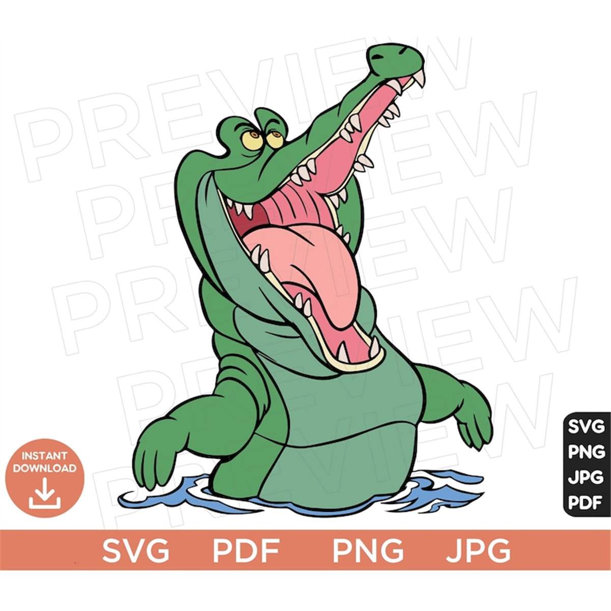 Tick-Tock the Crocodile SVG, Peter Pan SVG, Disneyland Ears - Inspire ...