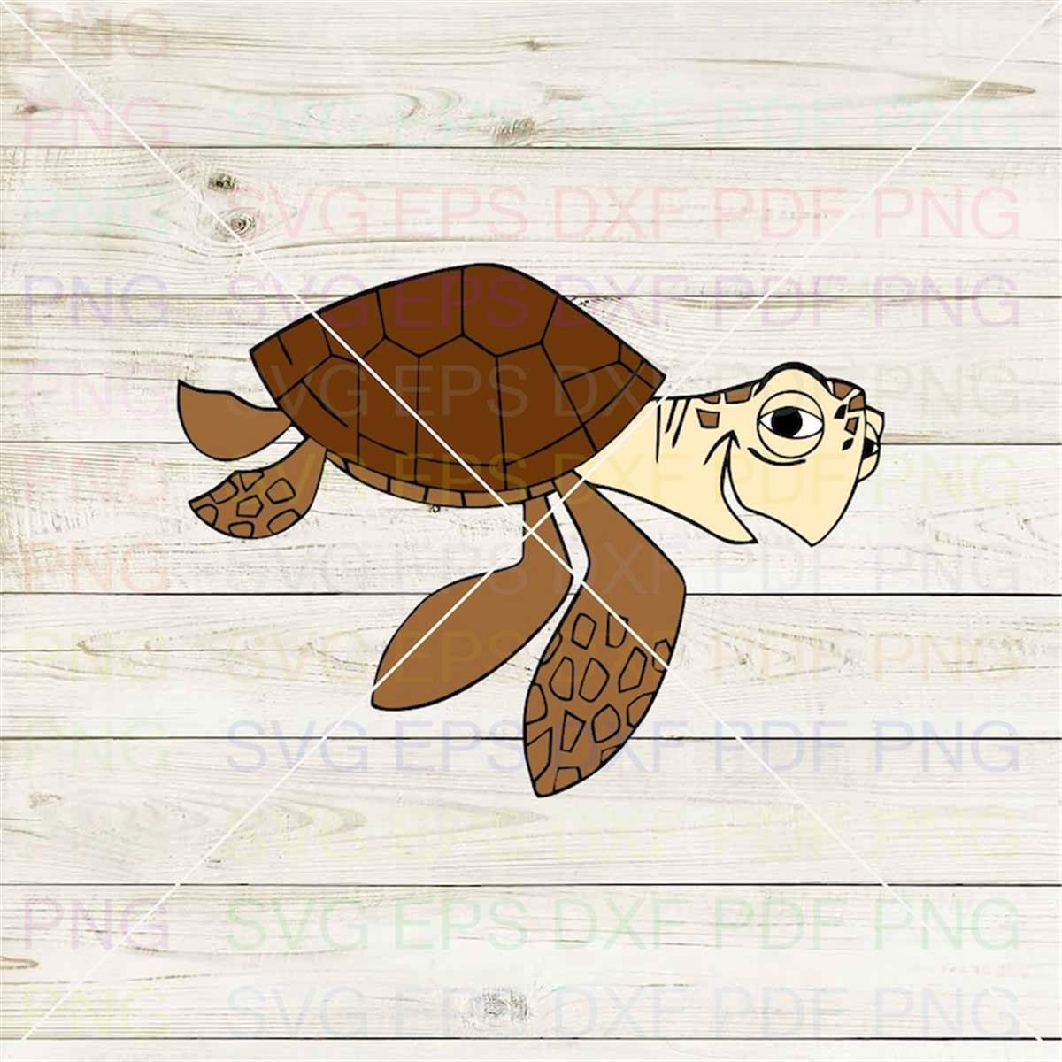 Crush Finding Nemo 017 Svg Dxf Eps Pdf Png, Cricut, Cutting | Inspire ...
