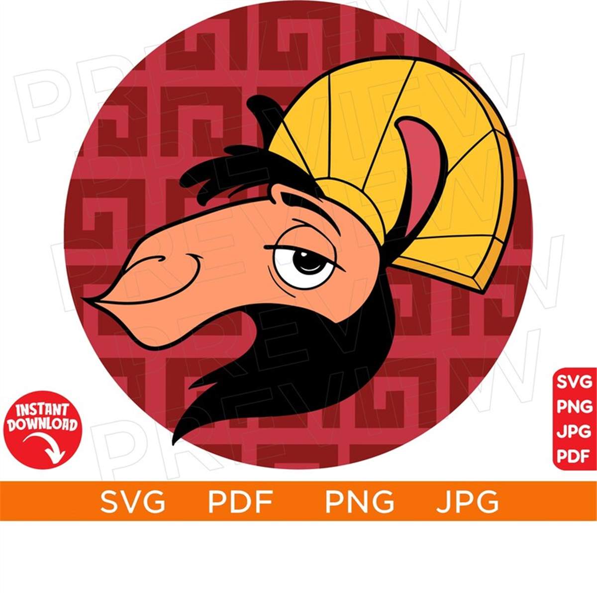 Kuzco llama SVG The Emperor's New Groove SVG, Kuzco svg, Dis - Inspire ...