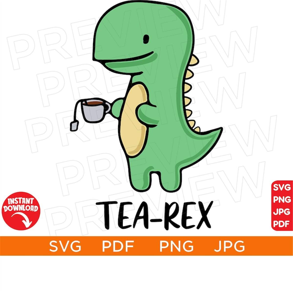 Tea-Rex Dinosaur SVG, T-Rex SVG, Dino svg, Little boy svg, b - Inspire ...