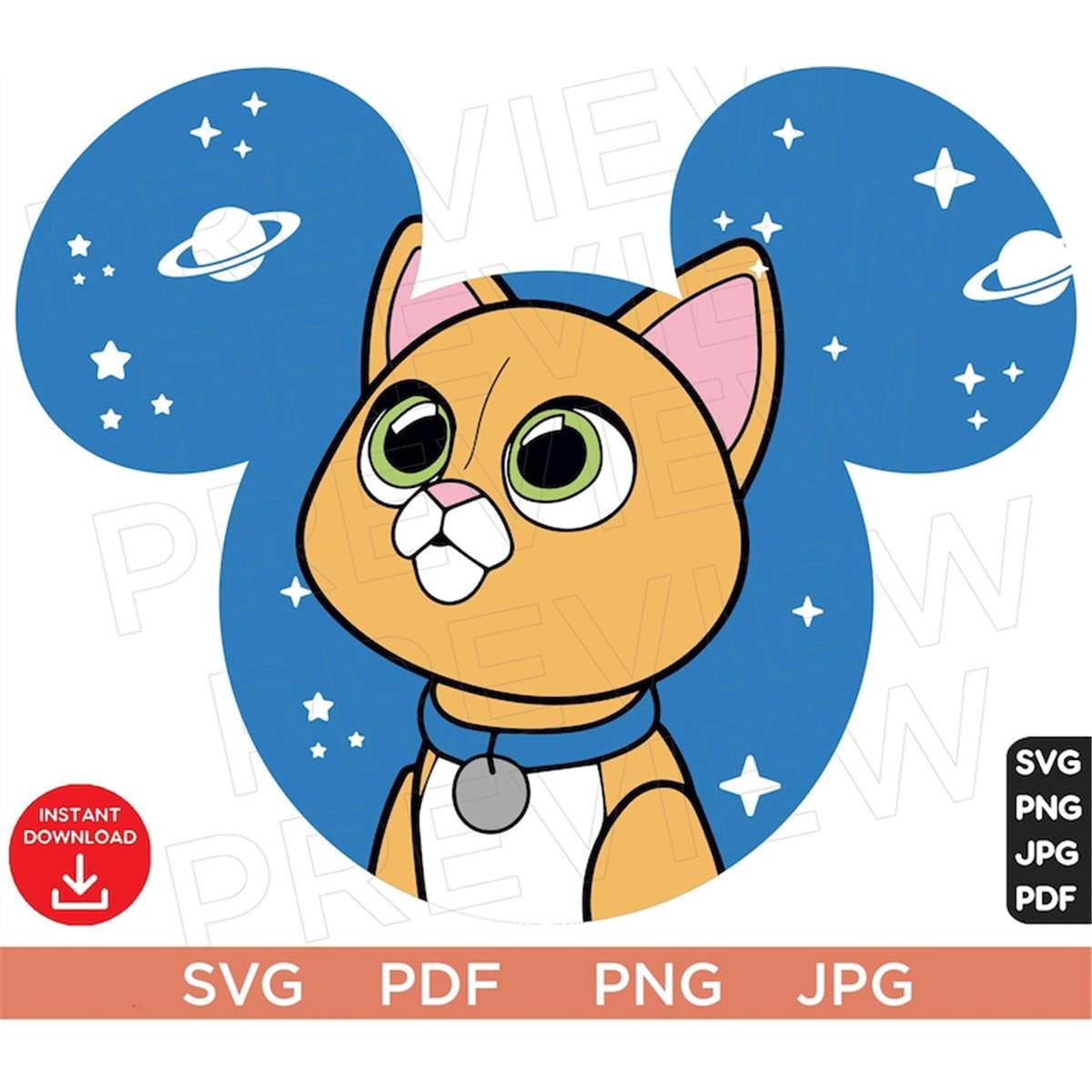 Sox SVG Buzz lightyear cat Svg, Toy Story svg Disneyland Ear - Inspire ...