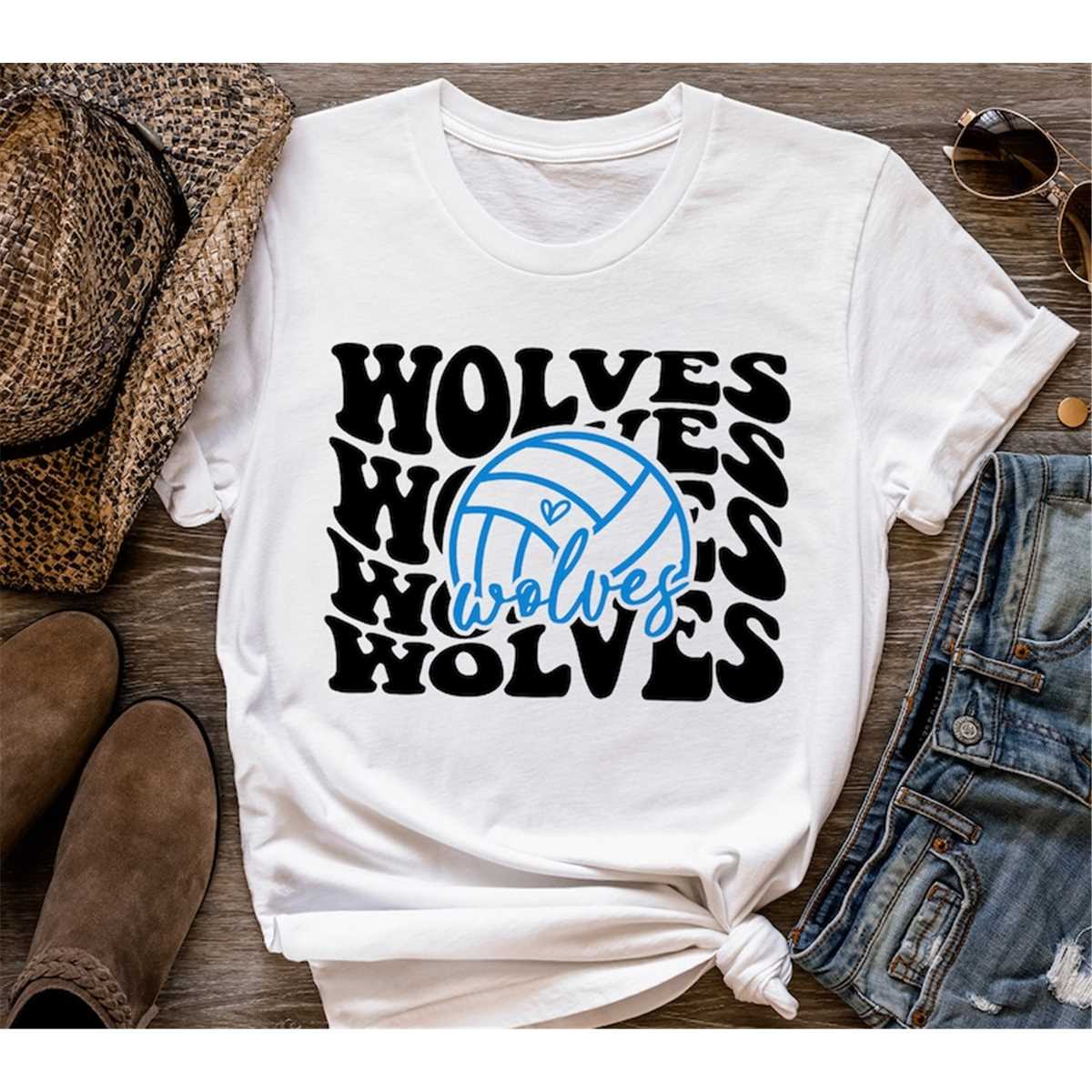 Wolves Volleyball SVG PNG, Wolves svg,Stacked Wolves svg,Wol - Inspire ...