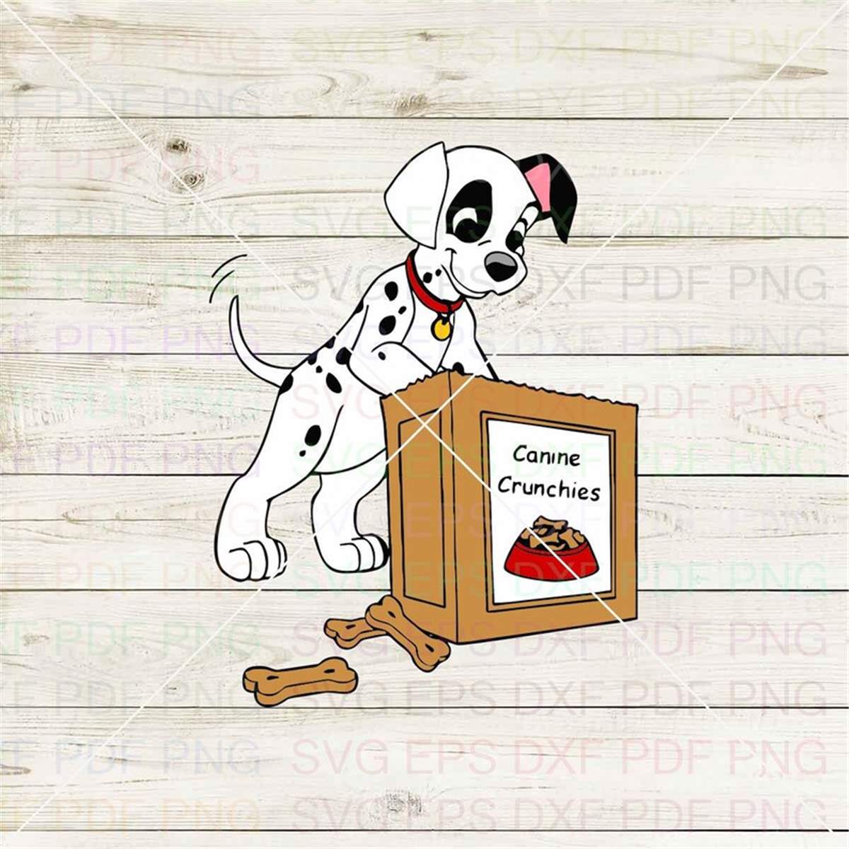 Cute Puppy Puppies 101 Dalmatians 016 Svg Dxf Eps Pdf Png, C | Inspire Uplift