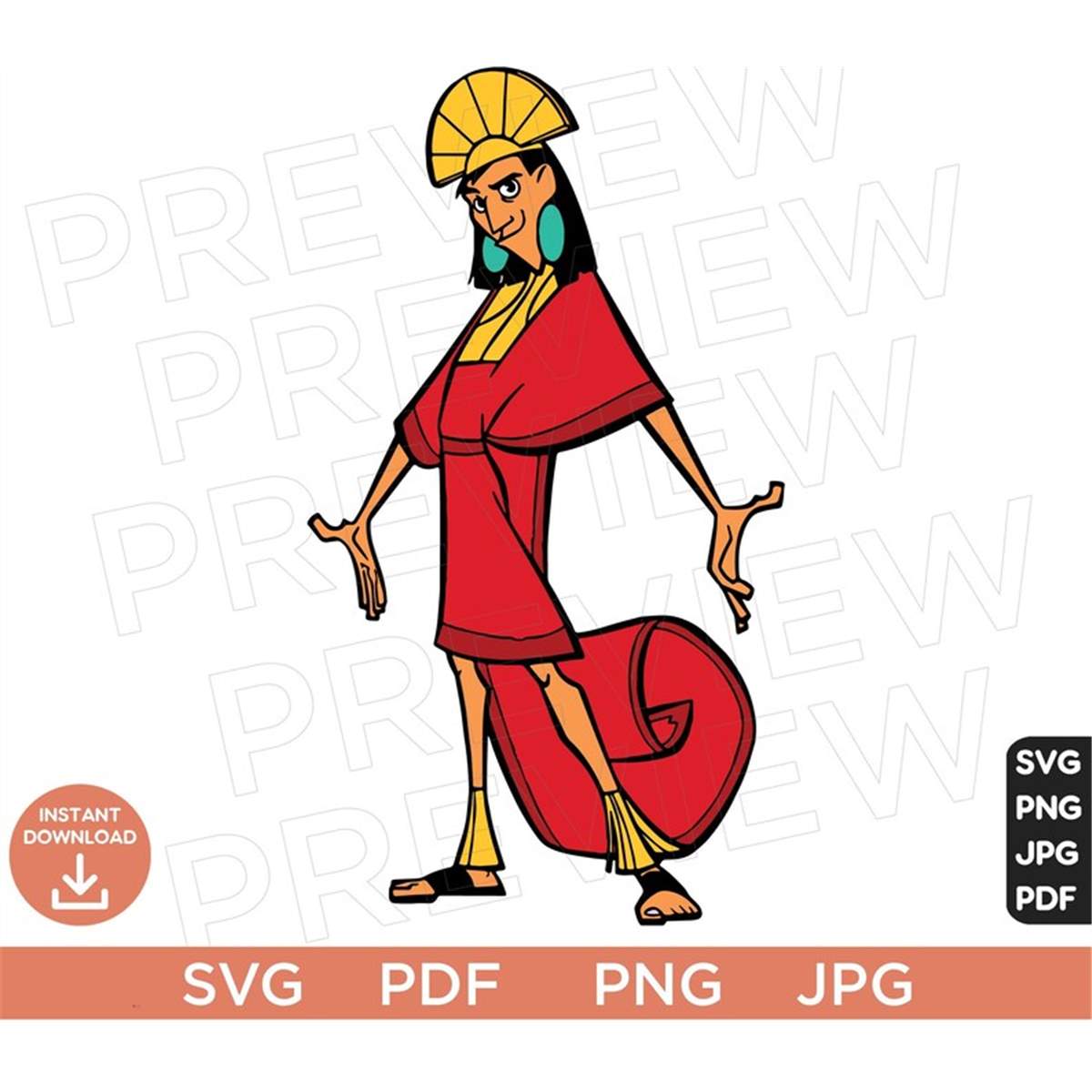 The Emperor's New Groove SVG, Kuzco svg , Disneyland Ears Cl - Inspire ...