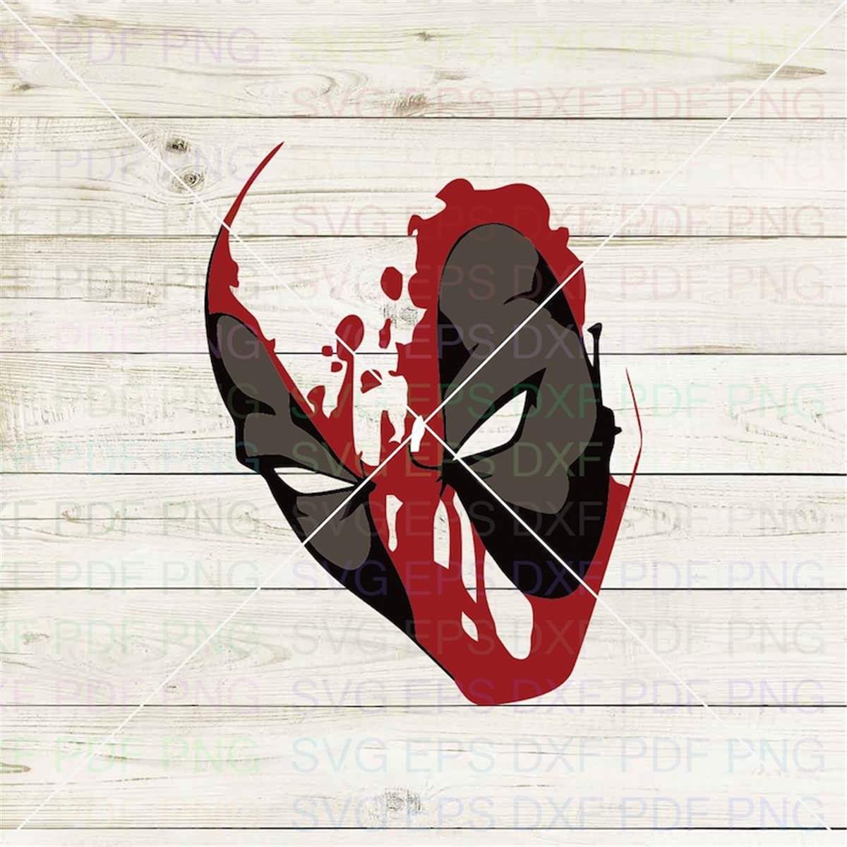 Deadpool 027 Svg Dxf Eps Pdf Png, Cricut, Cutting file, Vect | Inspire ...