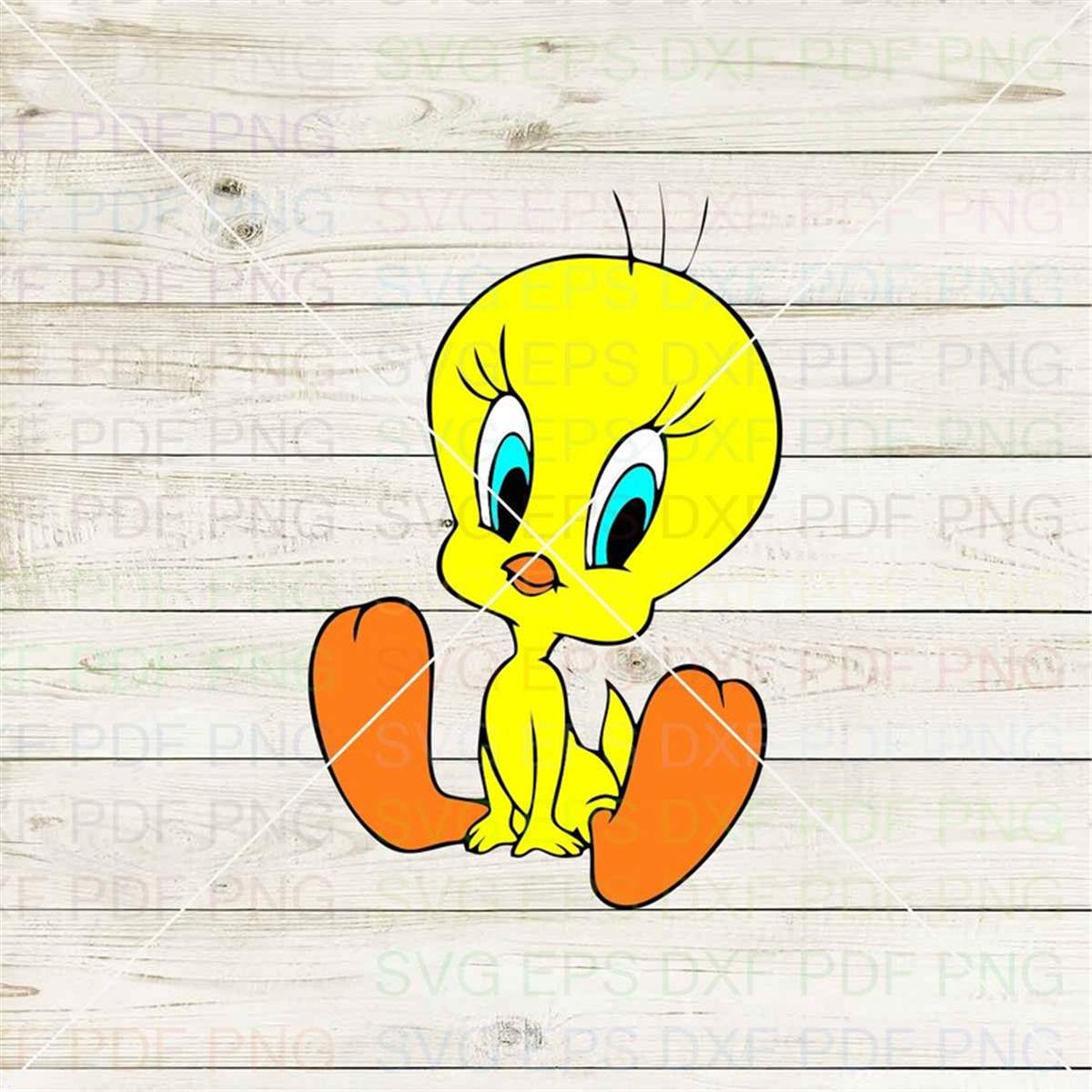 Tweety And Sylvester 018 Svg Dxf Eps Pdf Png, Cricut, Cuttin | Inspire ...