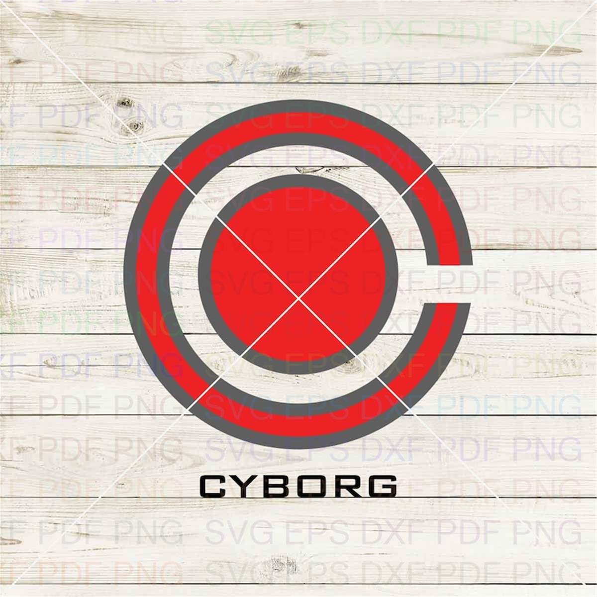 Cyborg Svg Dxf Eps Pdf Png, Cricut, Cutting file, Vector, Cl | Inspire ...