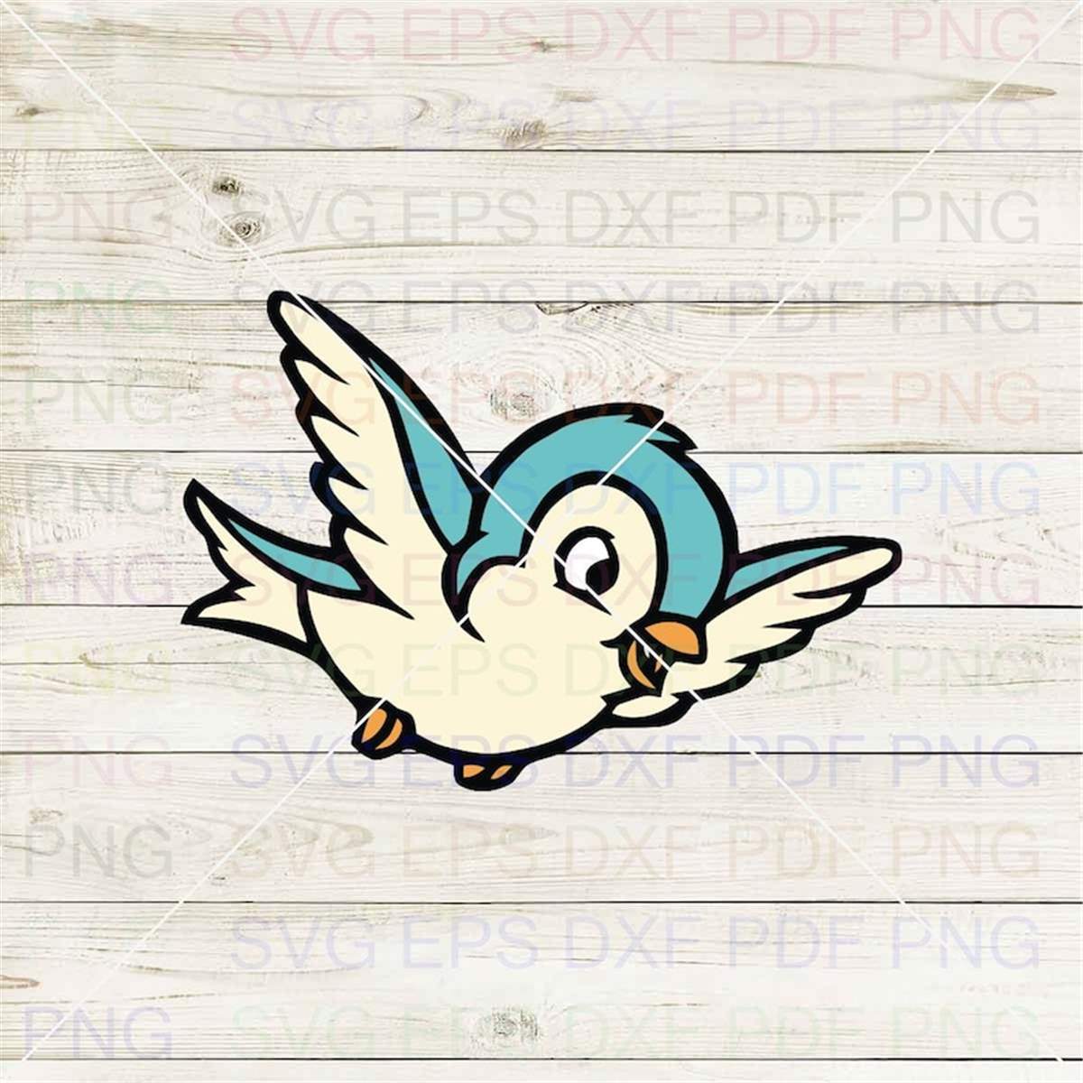 Bird Svg Dxf Eps Pdf Png, Cricut, Cutting file, Vector, Clip | Inspire ...