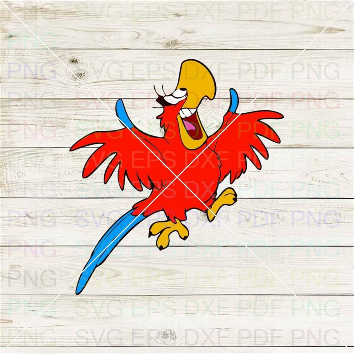 Aladdin Coloring Pages Iago