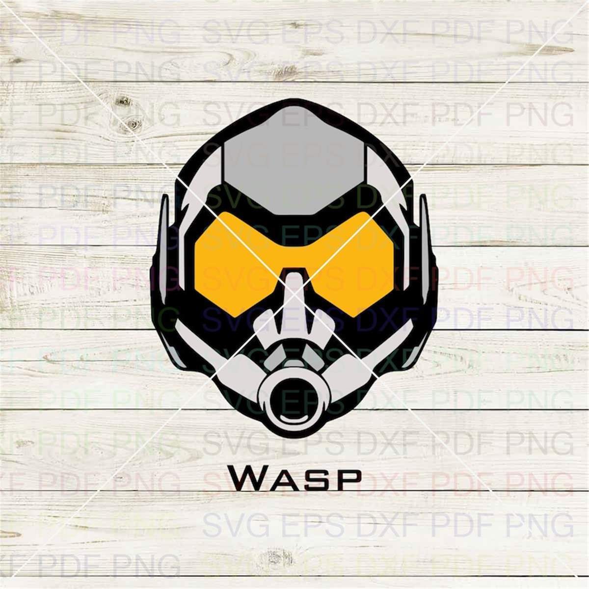 Wasp Svg Dxf Eps Pdf Png, Cricut, Cutting file, Vector, Clip | Inspire ...