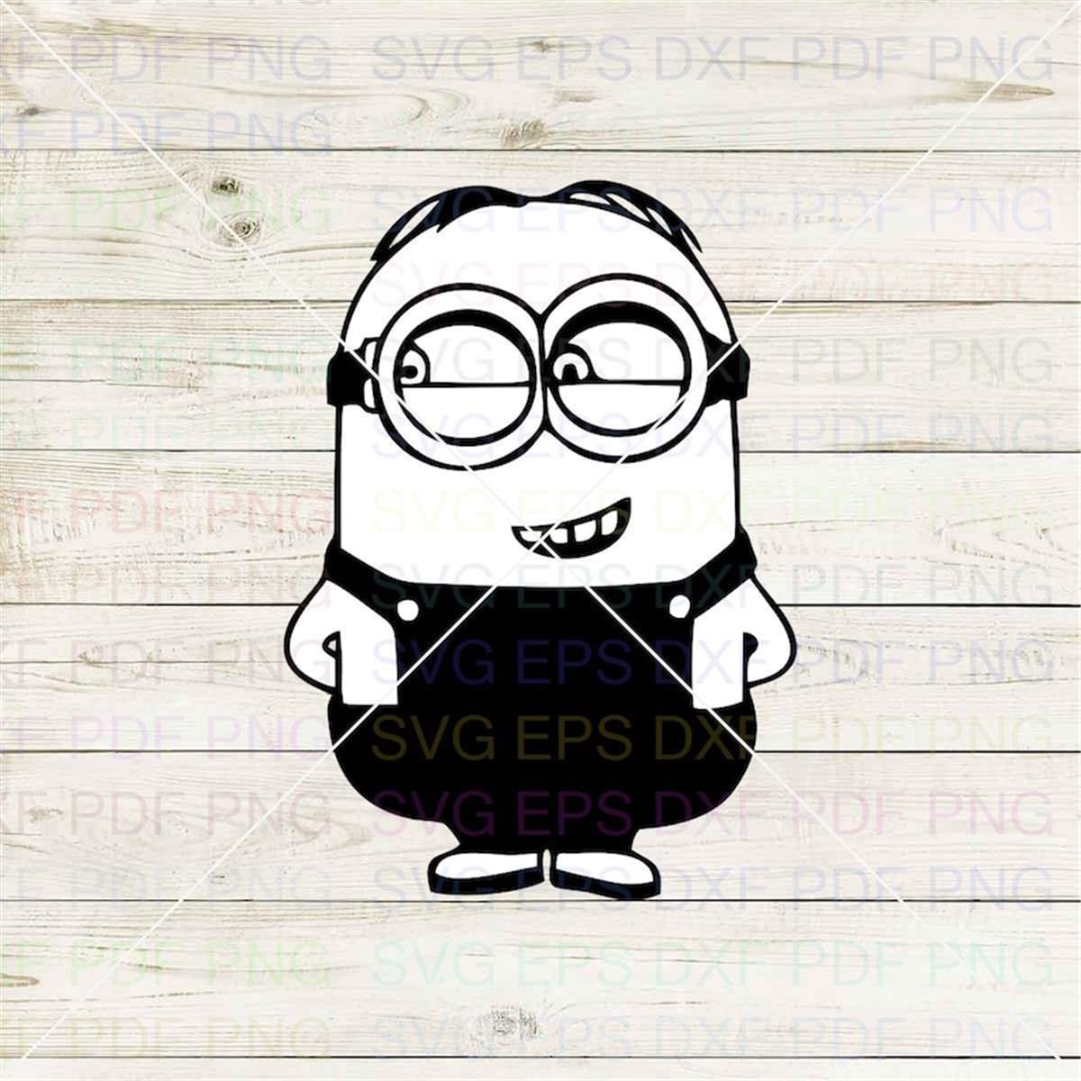 Minions 017 Svg Dxf Eps Pdf Png, Cricut, Cutting file, Vecto | Inspire ...