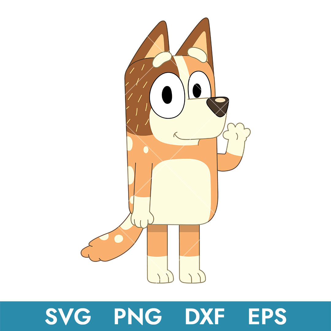 Bluey Chilli Dog Svg, Chilli Mum Svg, Bluey Svg, Cartoon Svg | Inspire ...