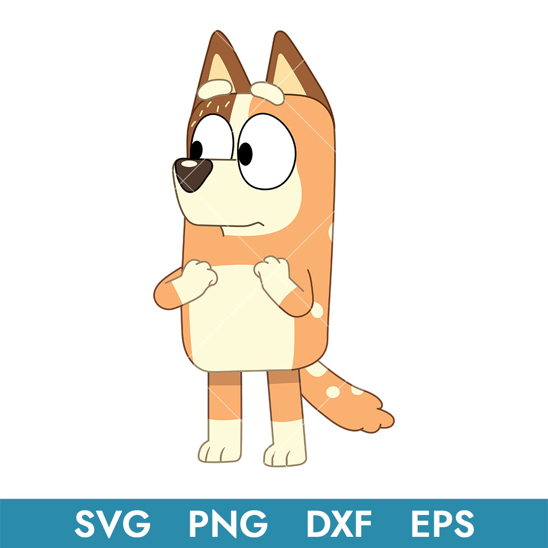Bluey Chilli Mom Svg, Chilli Dog Svg, Bluey Svg, Cartoon Svg | Inspire ...