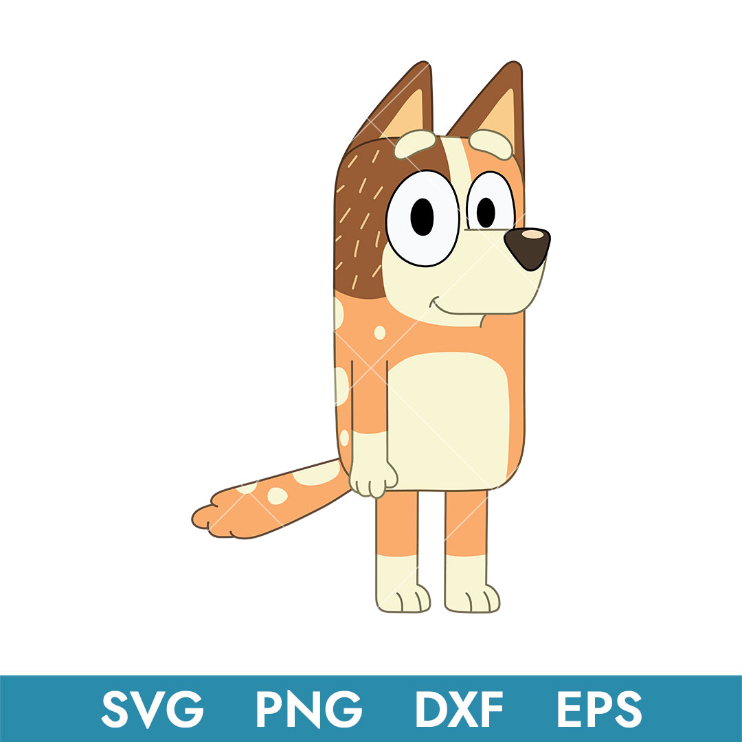 Bluey Mum Svg, Bluey Chilli Dog Svg, Bluey Svg, Cartoon Svg, | Inspire ...