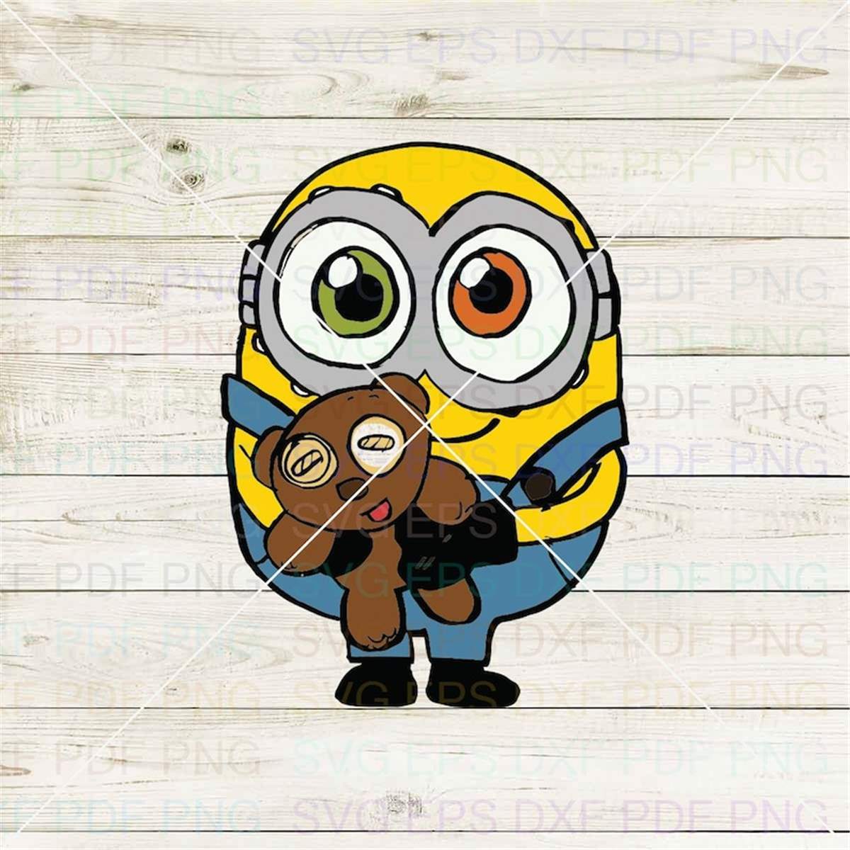 Minions 004 Svg Dxf Eps Pdf Png, Cricut, Cutting file, Vecto | Inspire ...