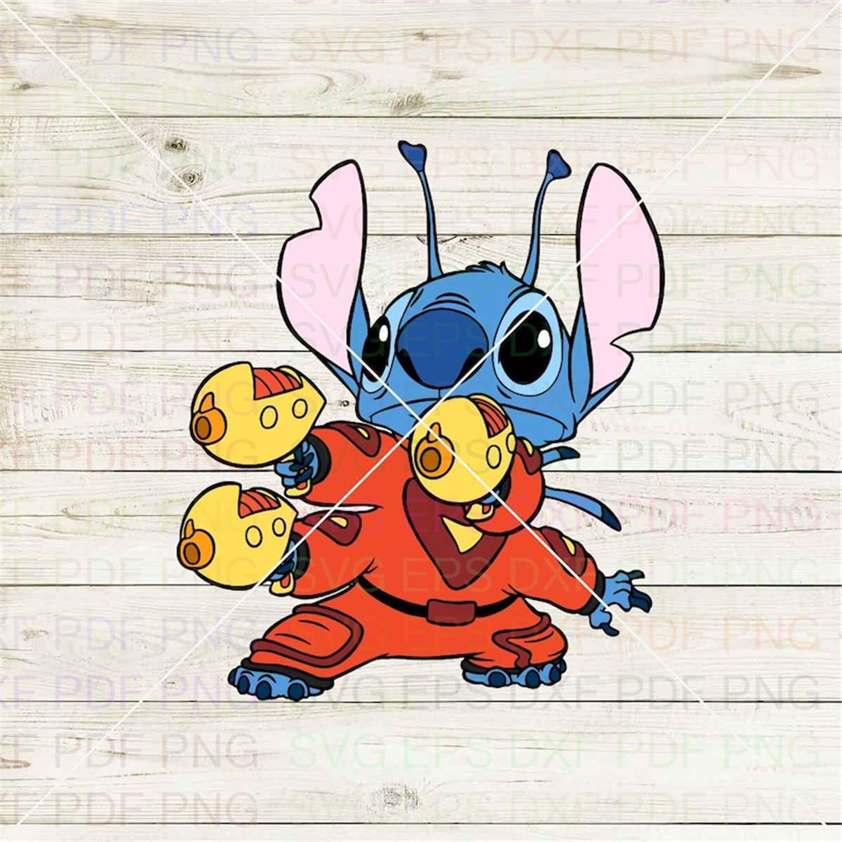 Lilo And Stitch 019 Svg Dxf Eps Pdf Png, Cricut, Cutting fil | Inspire ...