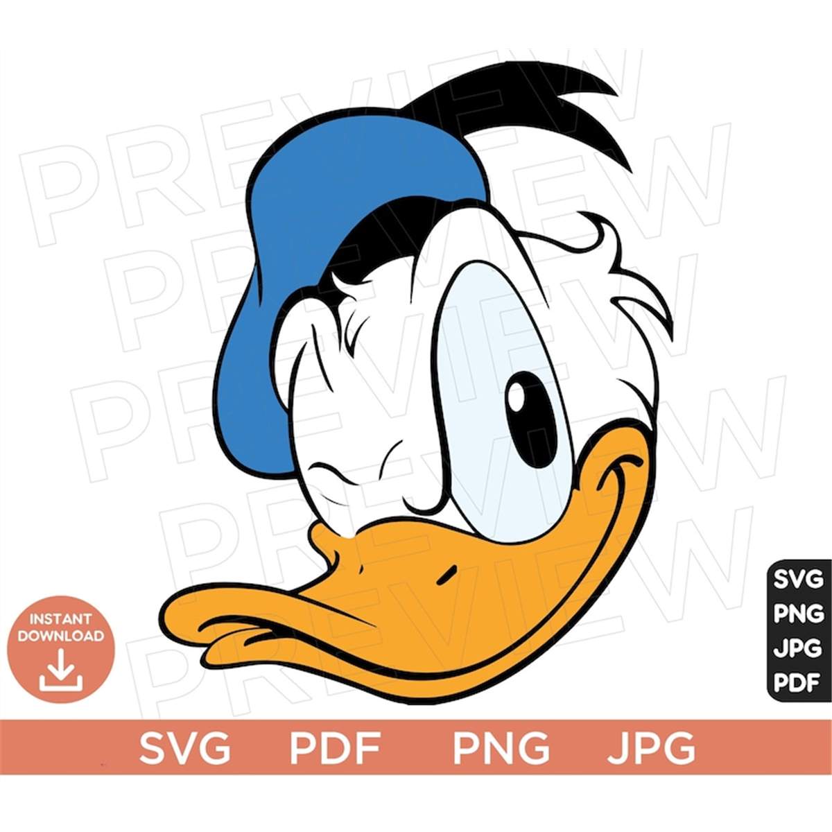 Donald Duck Disneyland Ears SVG png , Disneyland Ears Svg cl - Inspire ...