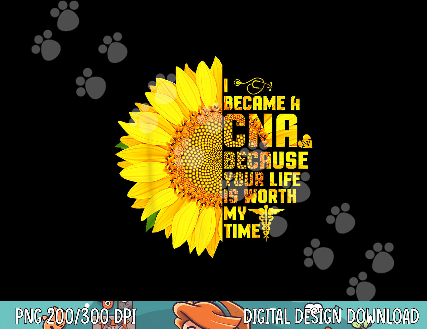 Certified Nursing Assistant CNA Nurse png, sublimation copy | Inspire ...