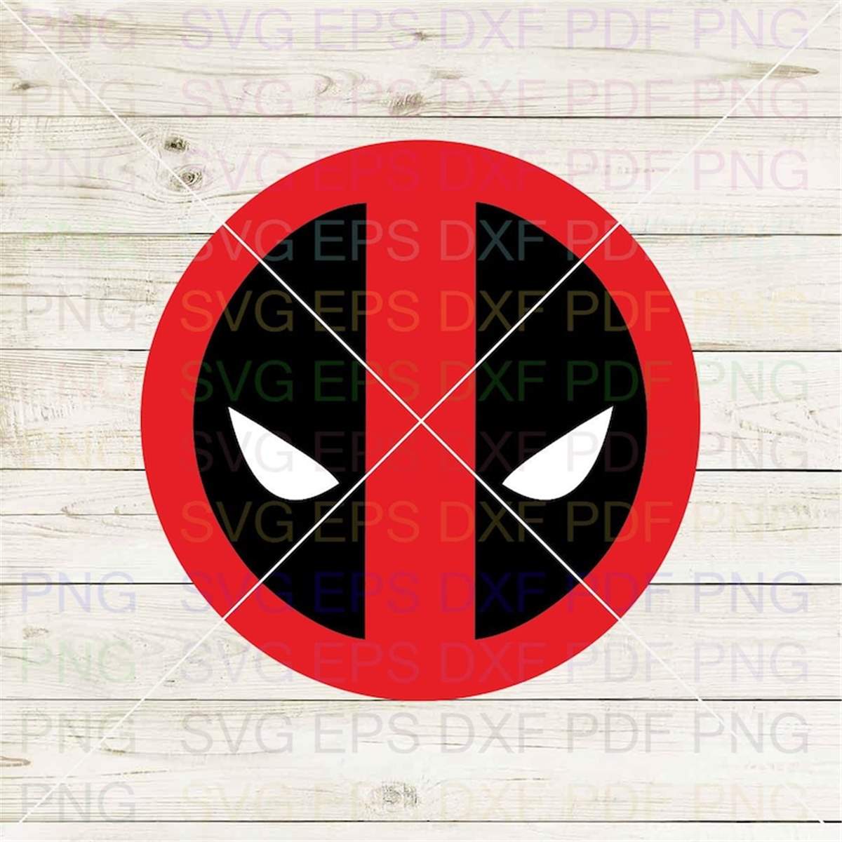 Deadpool 043 Svg Dxf Eps Pdf Png, Cricut, Cutting file, Vect | Inspire ...