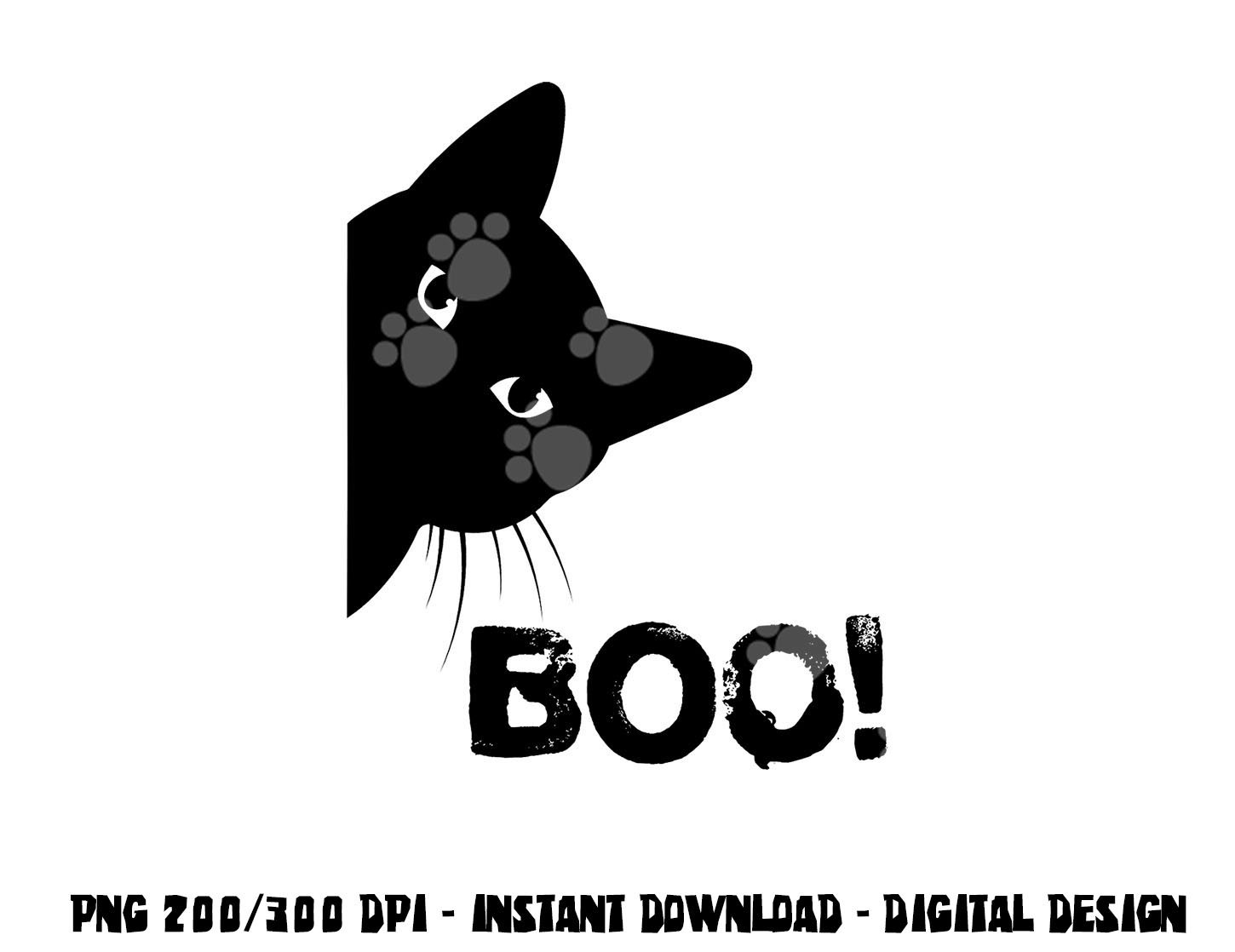 Boo Funny Hiding Peekaboo Scary Halloween Cat png,sublima | Inspire Uplift