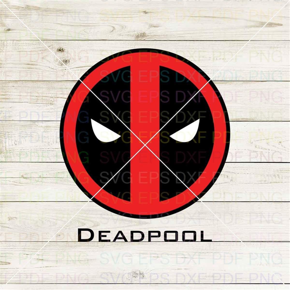 Deadpool Svg Dxf Eps Pdf Png, Cricut, Cutting file, Vector, | Inspire ...