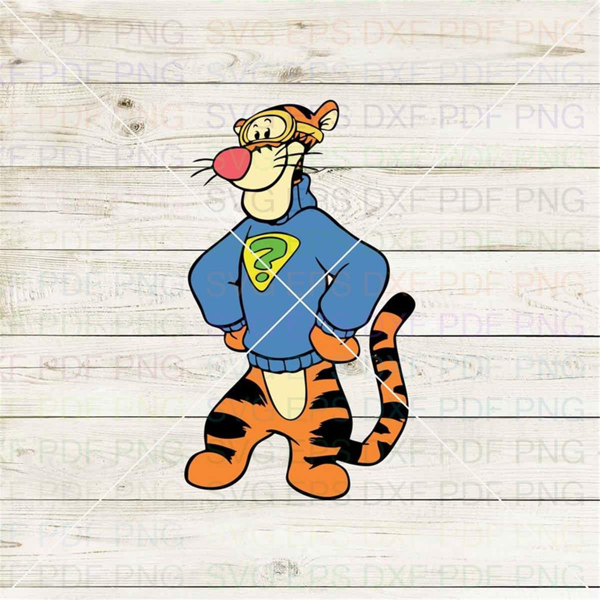 Tigger Winnie The Pooh 026 Svg Dxf Eps Pdf Png, Cricut, Cutt | Inspire ...