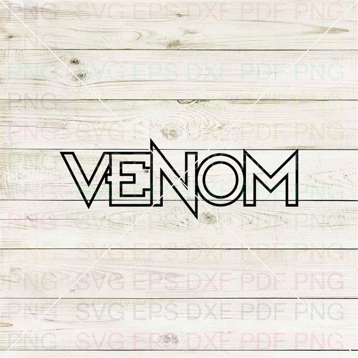 Venom Silhouette 010 Svg Dxf Eps Pdf Png, Cricut, Cutting fi | Inspire ...