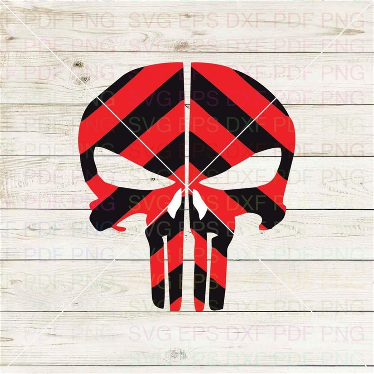 Punisher Silhouette 012 Svg Dxf Eps Pdf Png, Cricut, Cutting | Inspire ...