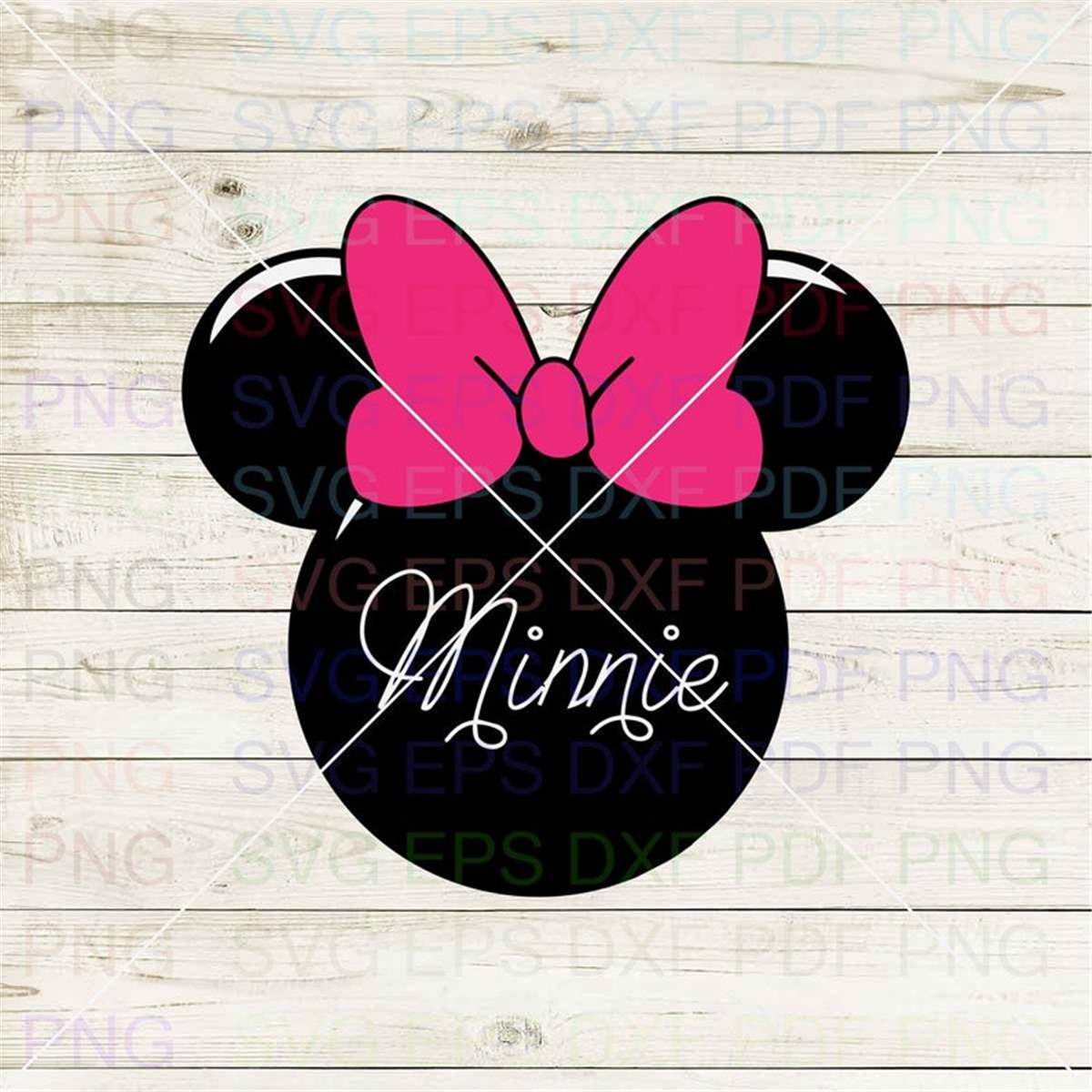 Minnie Mouse Mickey Mouse 004 Svg Dxf Eps Pdf Png, Cricut, C | Inspire ...