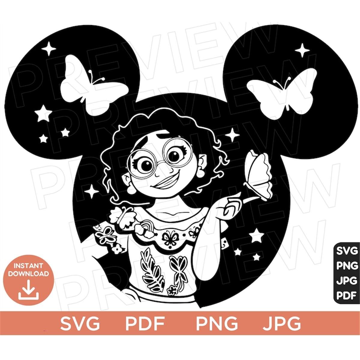 Encanto SVG Mirabel svg png clipart SVG, cut file , Cut file - Inspire ...