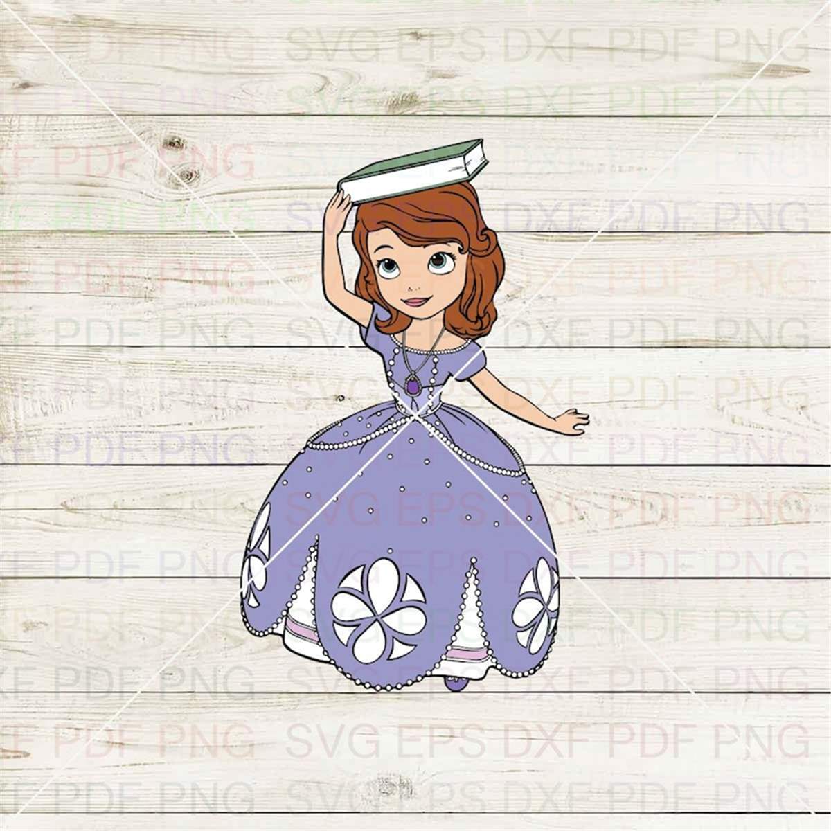 Princess Sofia Sofia The First 005 Svg Dxf Eps Pdf Png, Cric | Inspire Uplift
