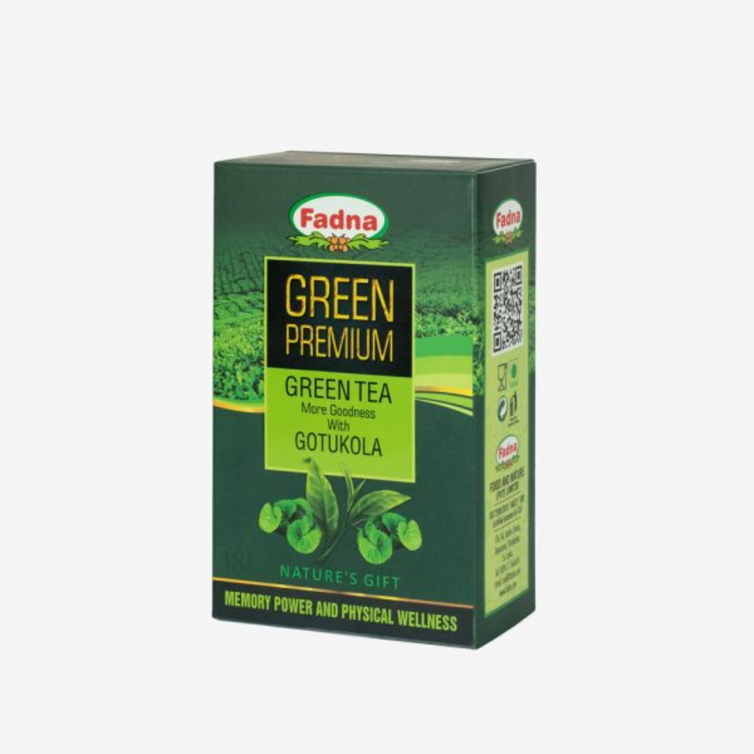 Fadna Premium Green Tea Gotukola(Centella Asiatica) Ceylon H - Inspire ...