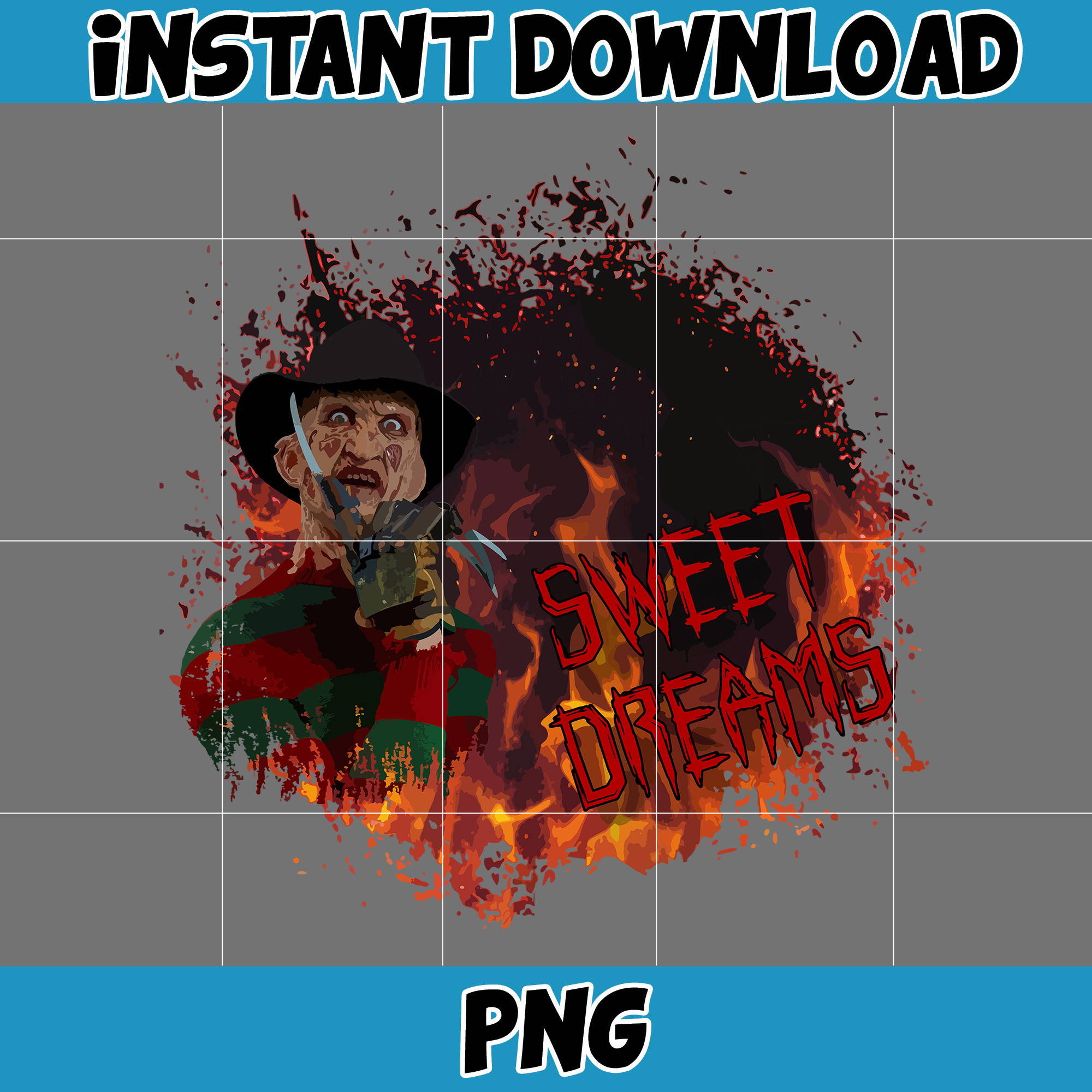 Horror Movies Characters PNG, Halloween Sublimation Designs - Inspire ...