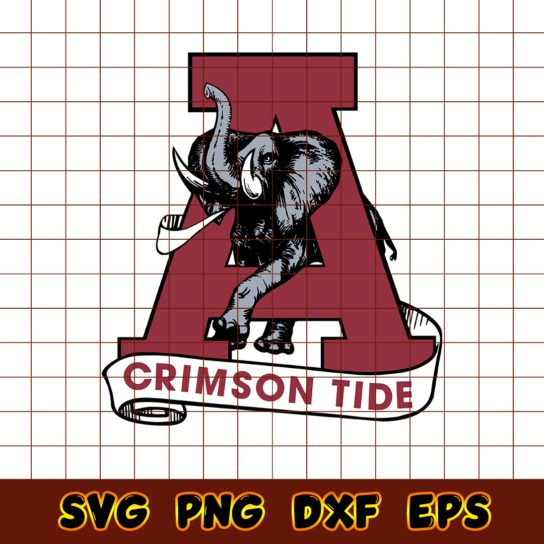 Alabama Crimson Tide Football Logo Svg, Alabama Crimson Tide | Inspire ...