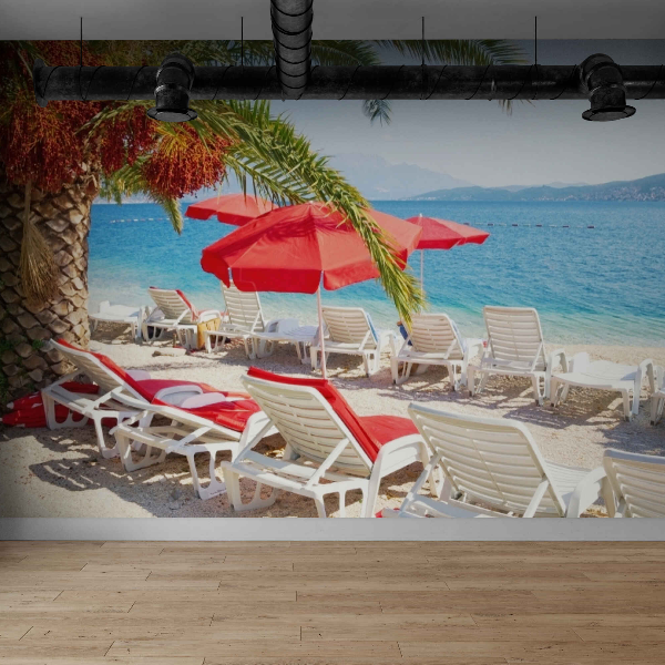 Relive Summer Fun with Our Self-Adhesive Beach Wall Murals | Inspire Uplift