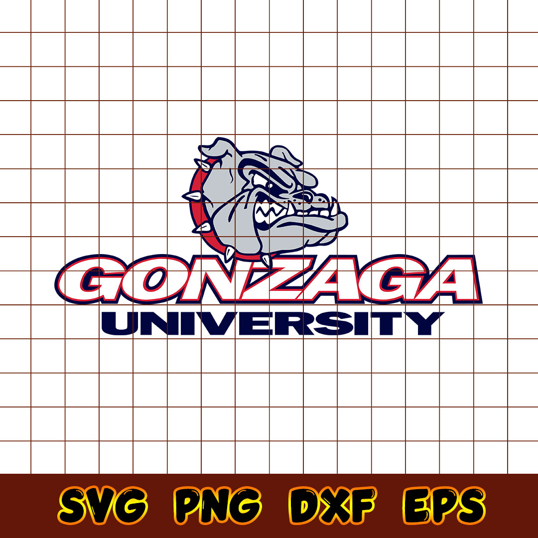 NCAA Gonzaga Bulldogs Logo Svg, Gonzaga Bulldogs Svg, NCAA S | Inspire ...