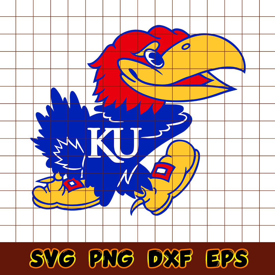 Kansas Jayhawks Logo Svg, Kansas Jayhawks Svg, NCAA Svg, Spo | Inspire ...